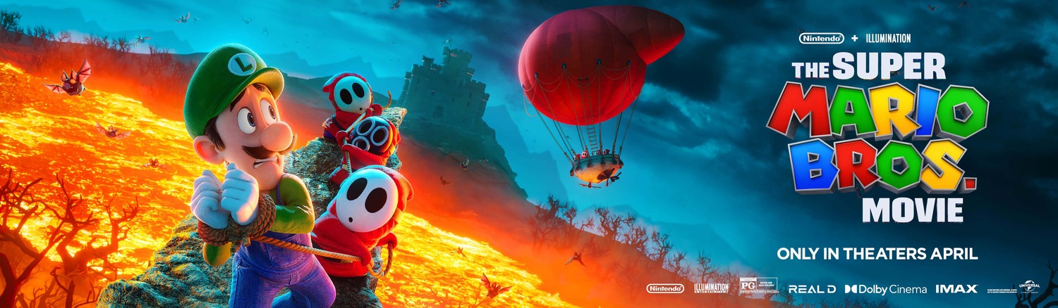 Super Mario Bros. Movie three-peats at weekend box office