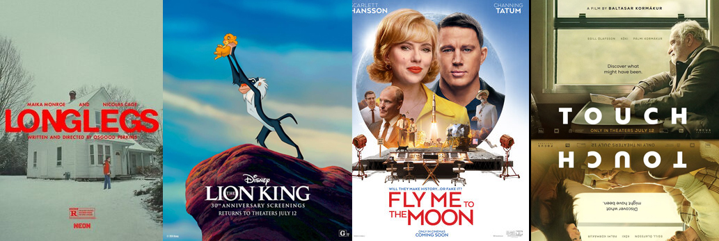 New movies in theaters - Fly Me to the Moon and more