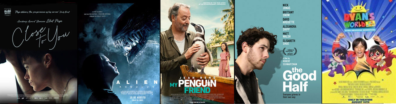 New movies in theaters - Alien: Romulus, Close to You & more