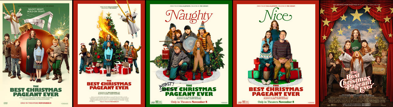 New movies in theaters - Best Christmas Pageant Ever & more